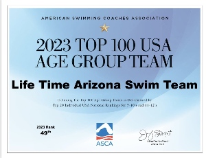 Life Time Arizona Swim Team Home