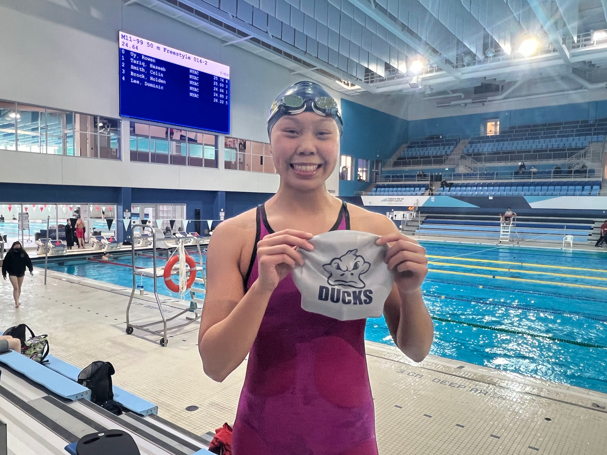 Grace Chai made Canadian Trials and Canadian Senior Championships