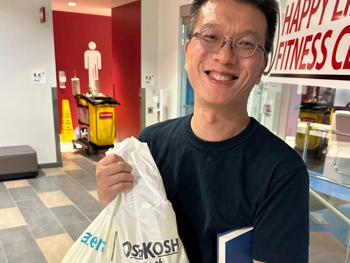 Mallards Swim Team Food Drive Donation Drop Off