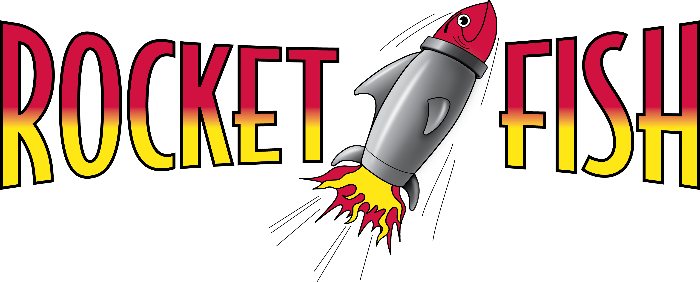 Rocket Fish Swimming Home