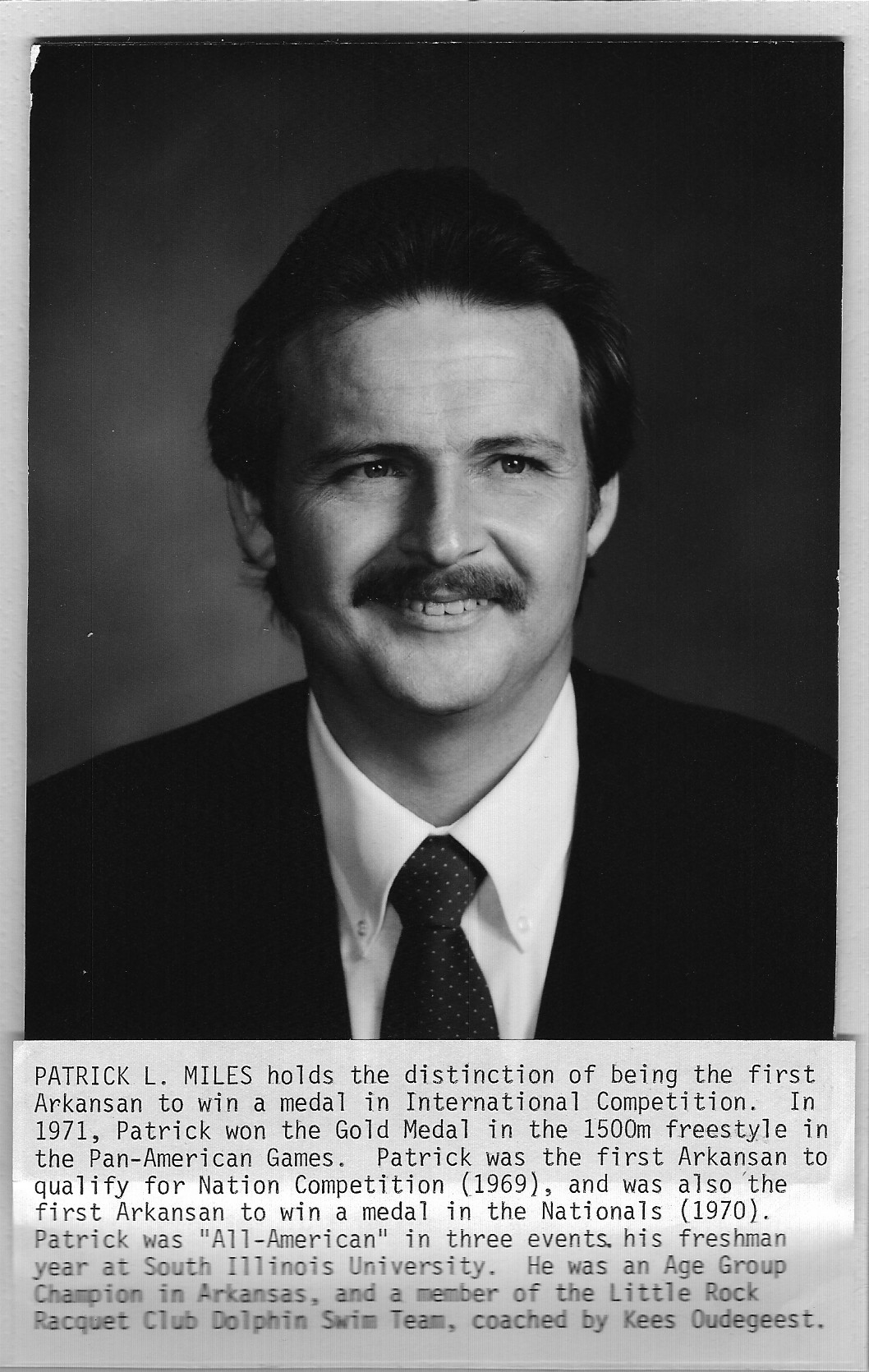 Arkansas Swimming - Pat Miles