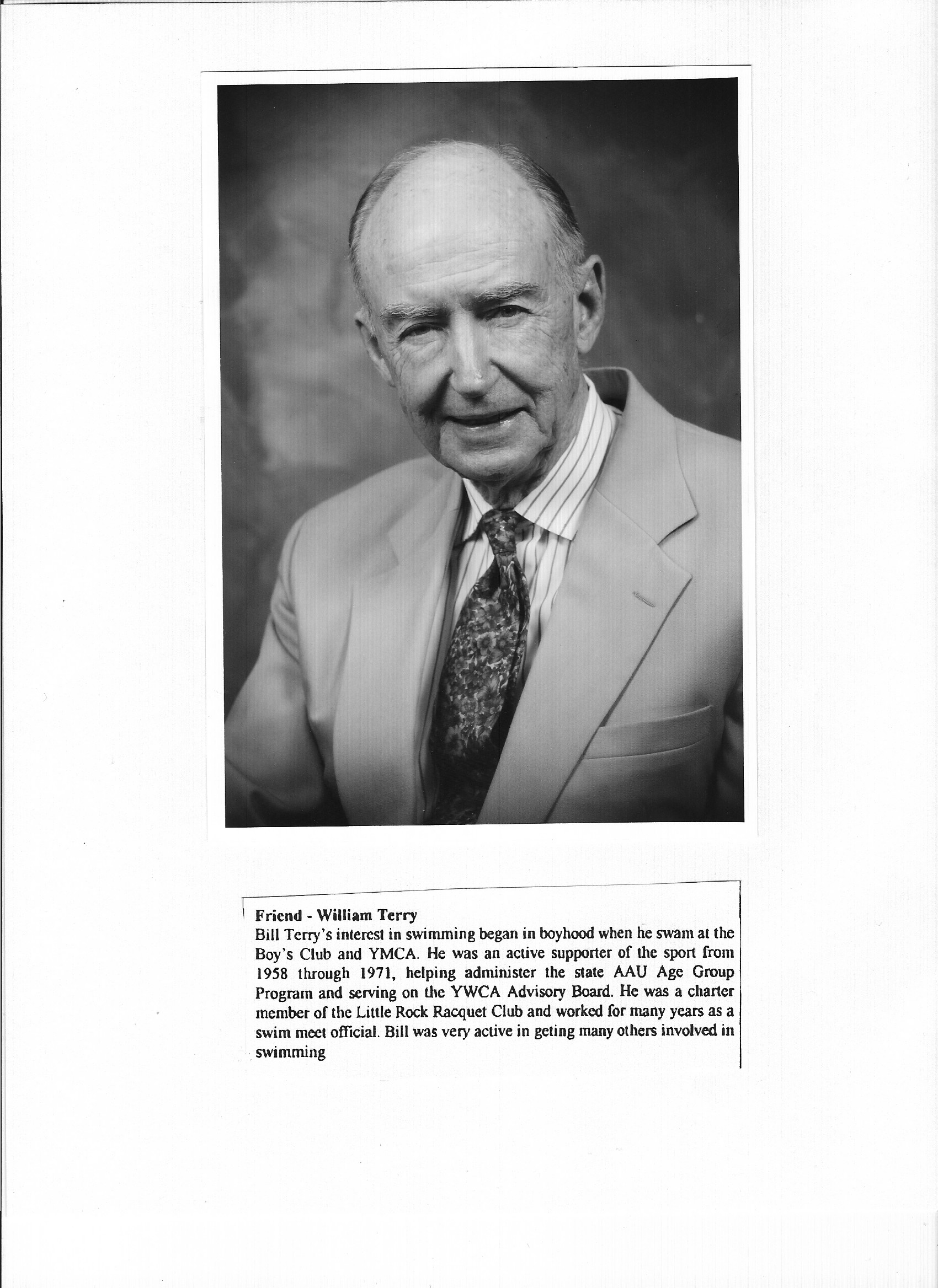 Arkansas Swimming - William Terry