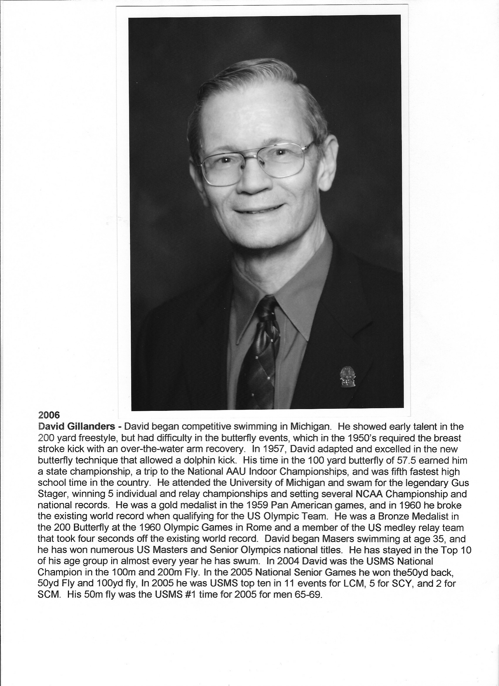 Arkansas Swimming - David Gillanders