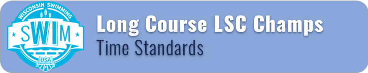 Wisconsin Swimming - Time Standards