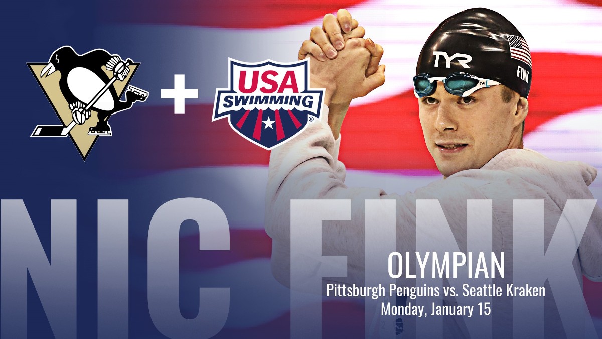Olympian Nick Fink and the Penguins January 15th - GAME TIME CHANGED TO ...