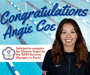 Former HEAT Swimmer, Angie Coe, is an Olympian!