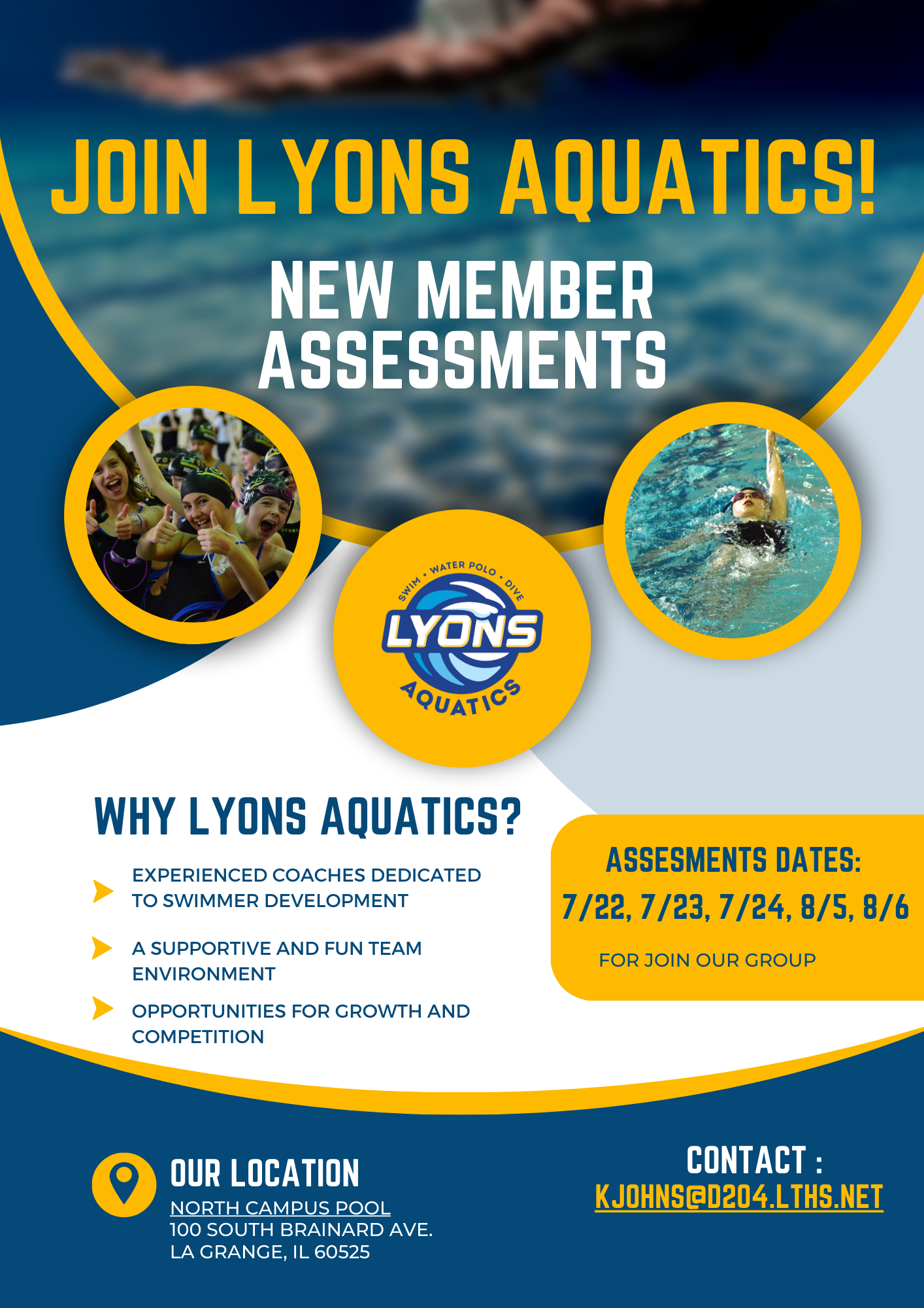 Lyons Aquatics - Swim Team