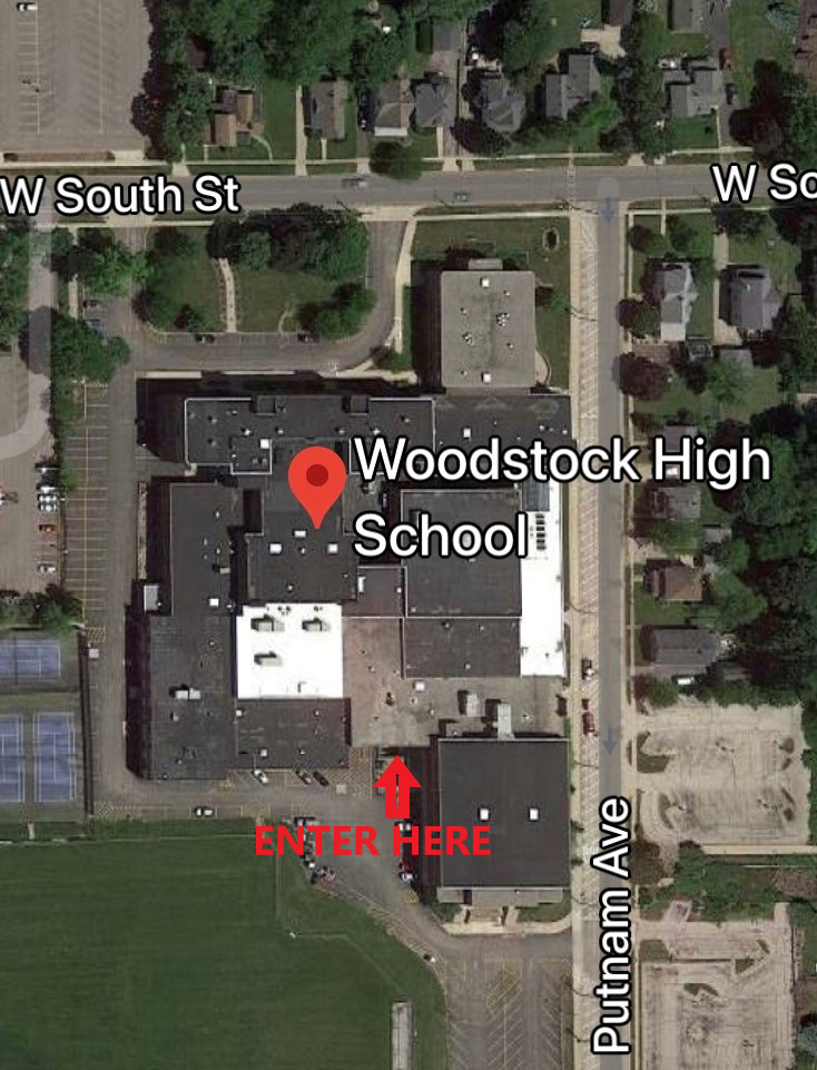 Woodstock Dolphins - School Entrance Maps