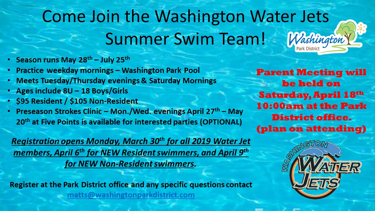 Washington Water Jets - Newsletter