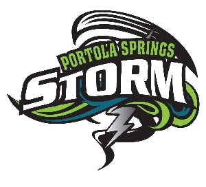Portola Springs Storm - Team Registration
