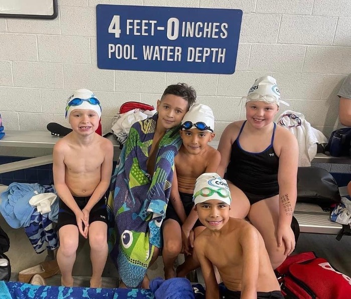 Condors Swimming Home