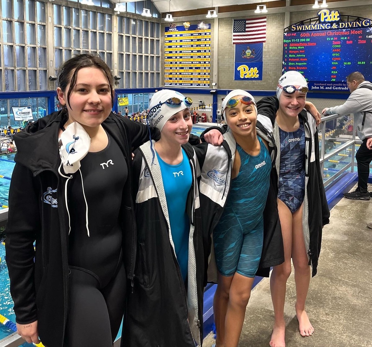 Condors Swimming Home