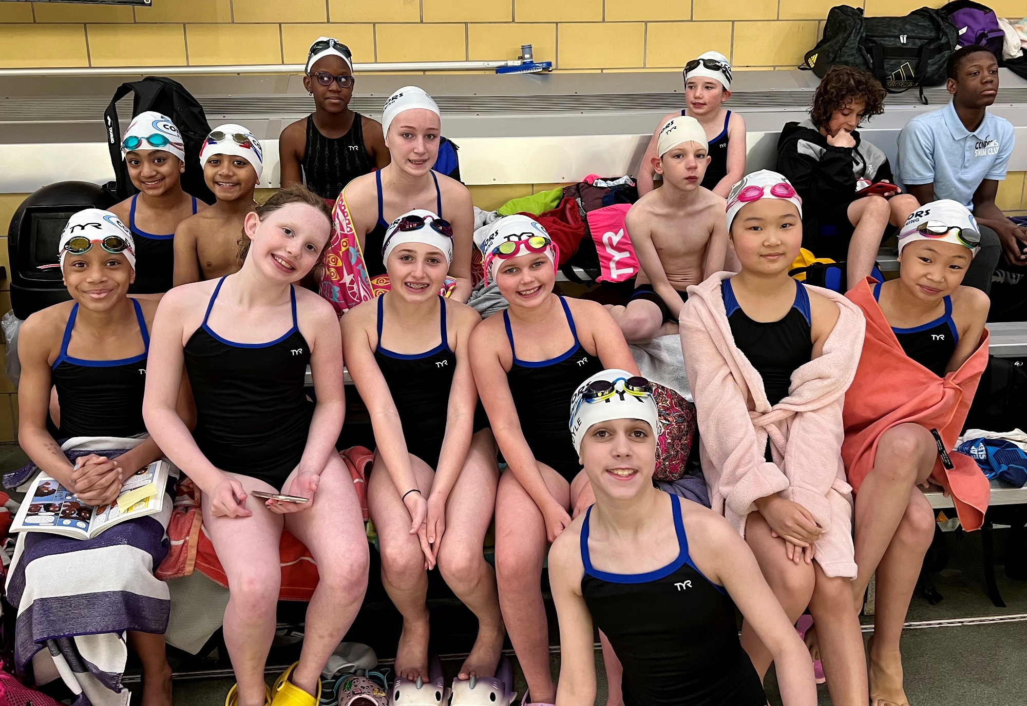 Condors Swimming Home