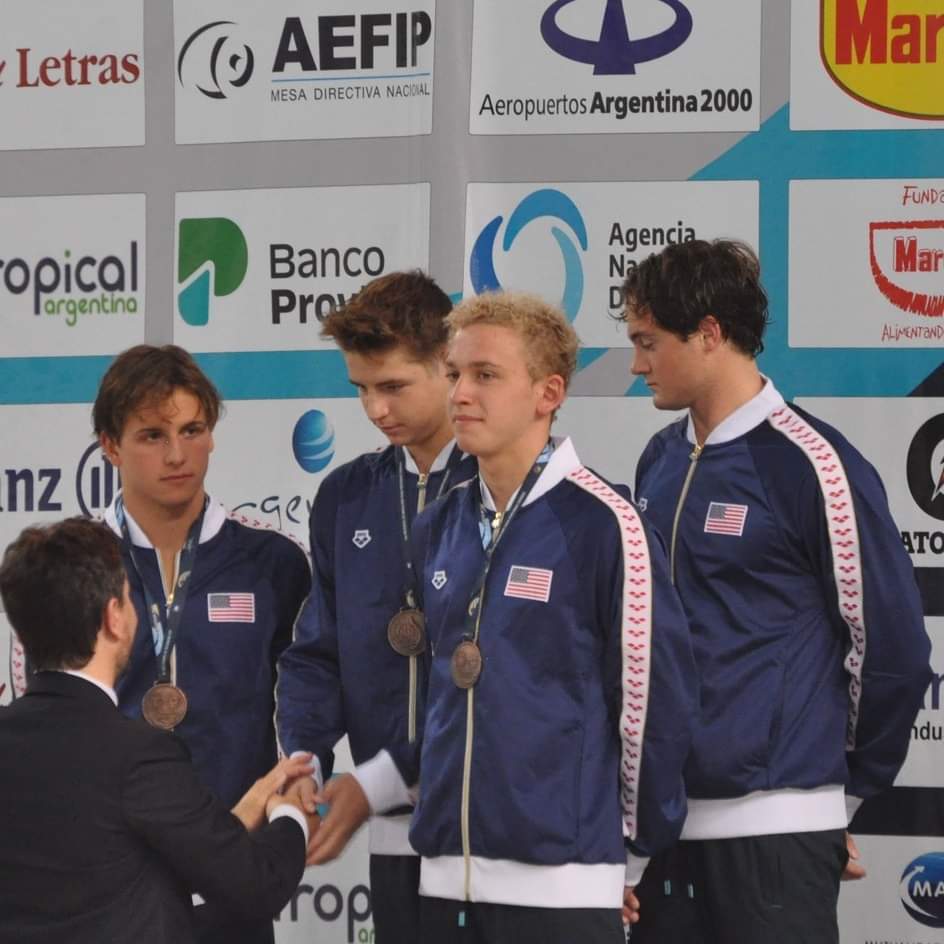 Team USA Men's 4x100 Freestyle Relay Take Bronze at 6th World Deaf ...