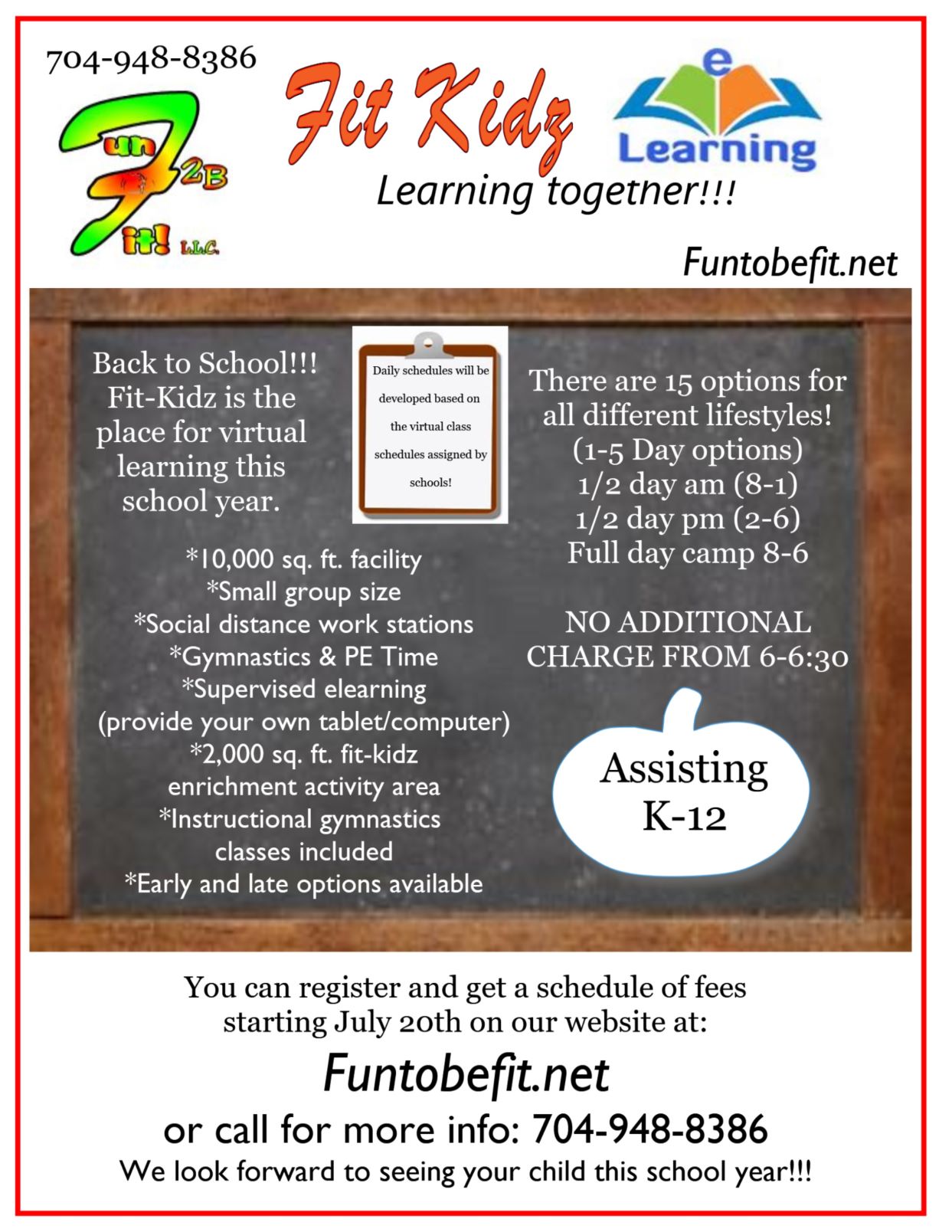 Fun 2B Fit, LLC - Fit-Kidz eLearning facts for you