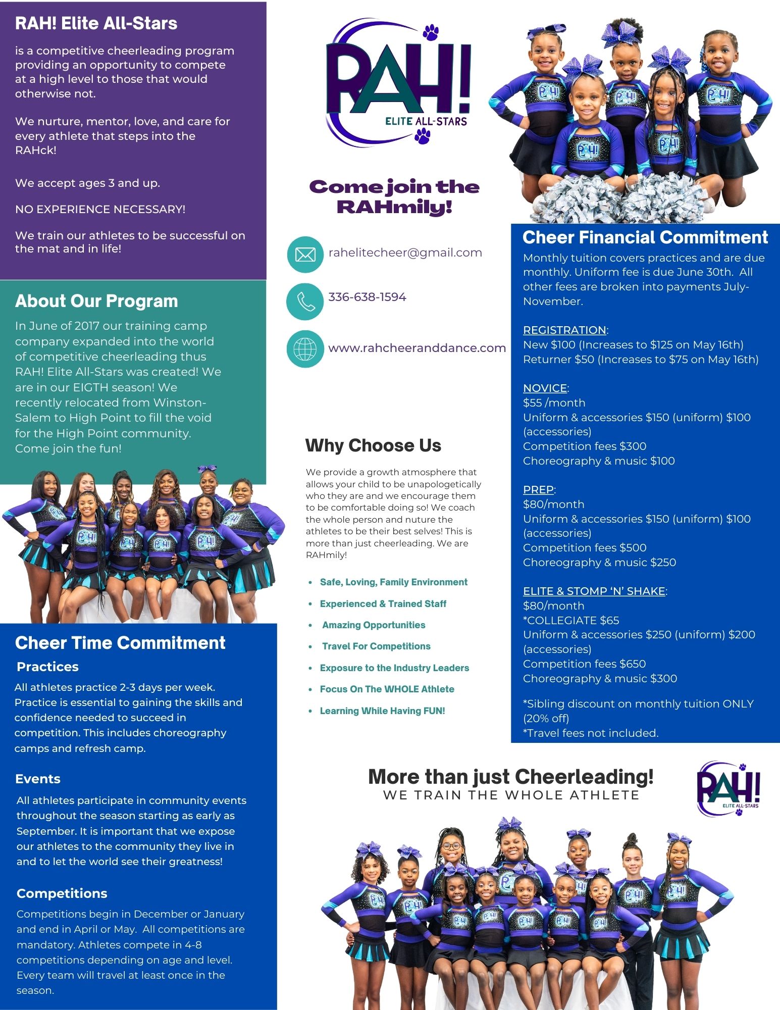 RAH! Elite All-Stars - Teams