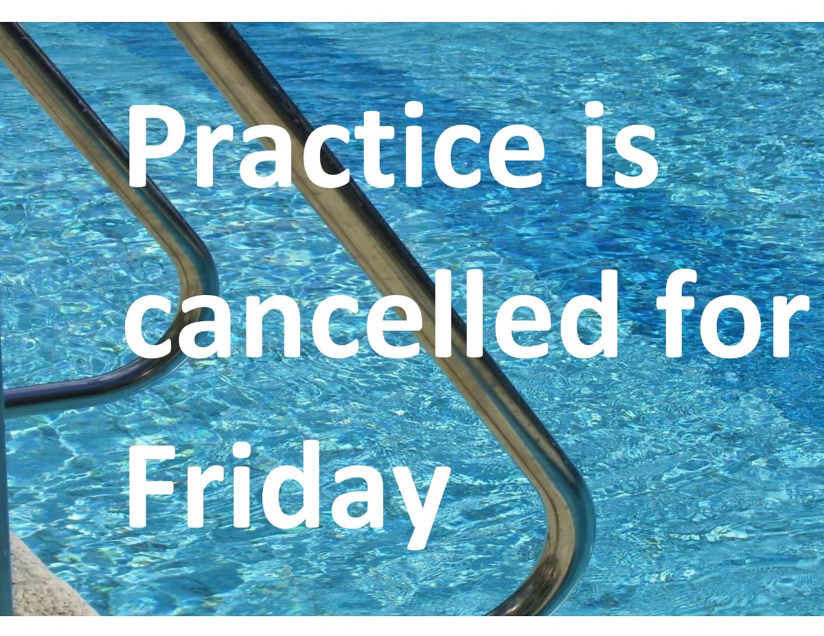 No practice Friday