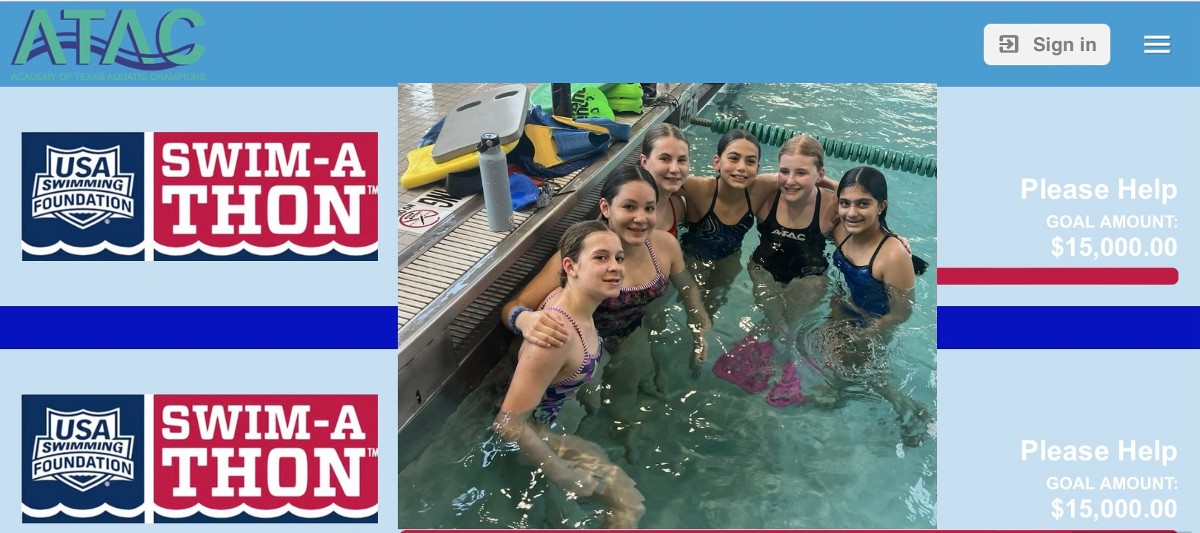 Academy of Texas Aquatic Champions Swim Club Home