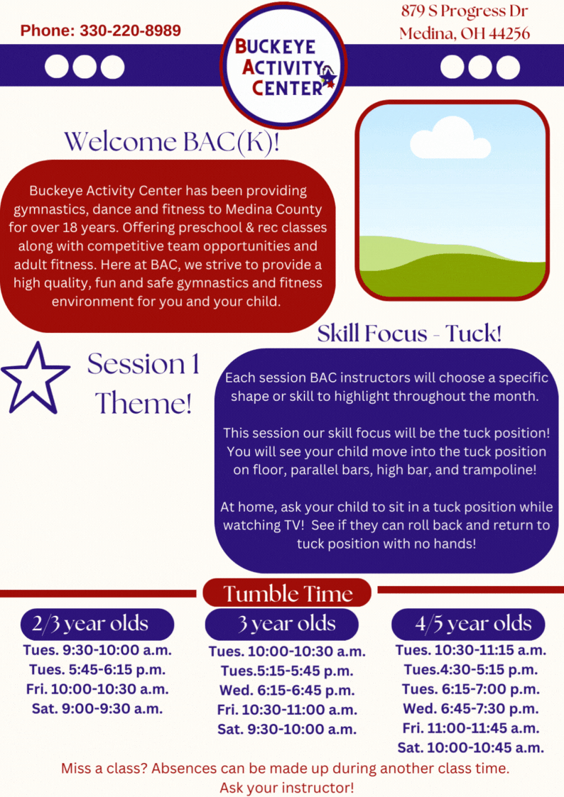 Buckeye Activity Center Home