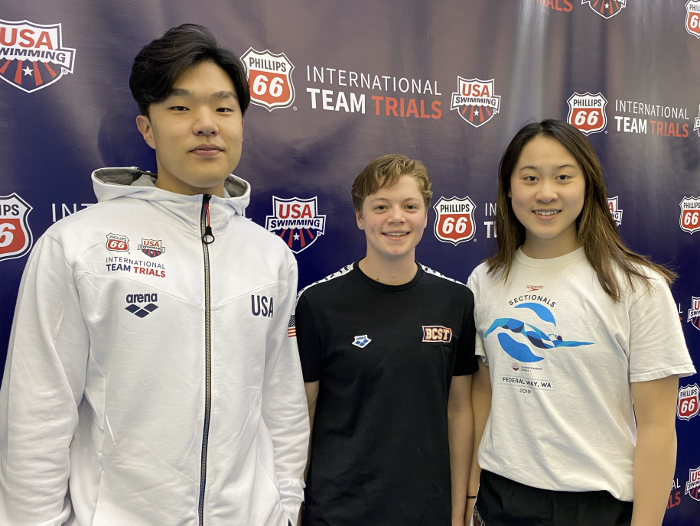 Bellevue Club Swim Team at the USA International Team Trials