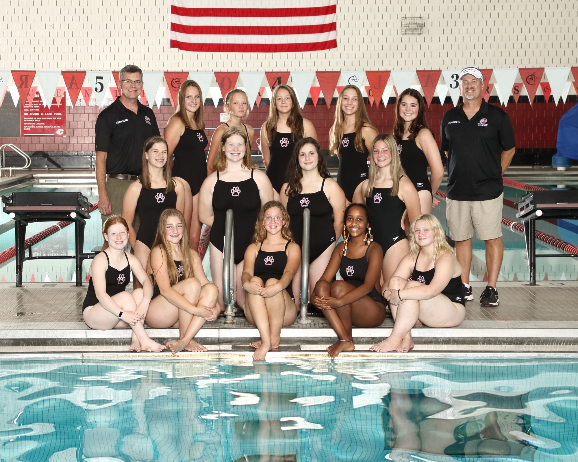 Centennial High School Girls Swimming Home