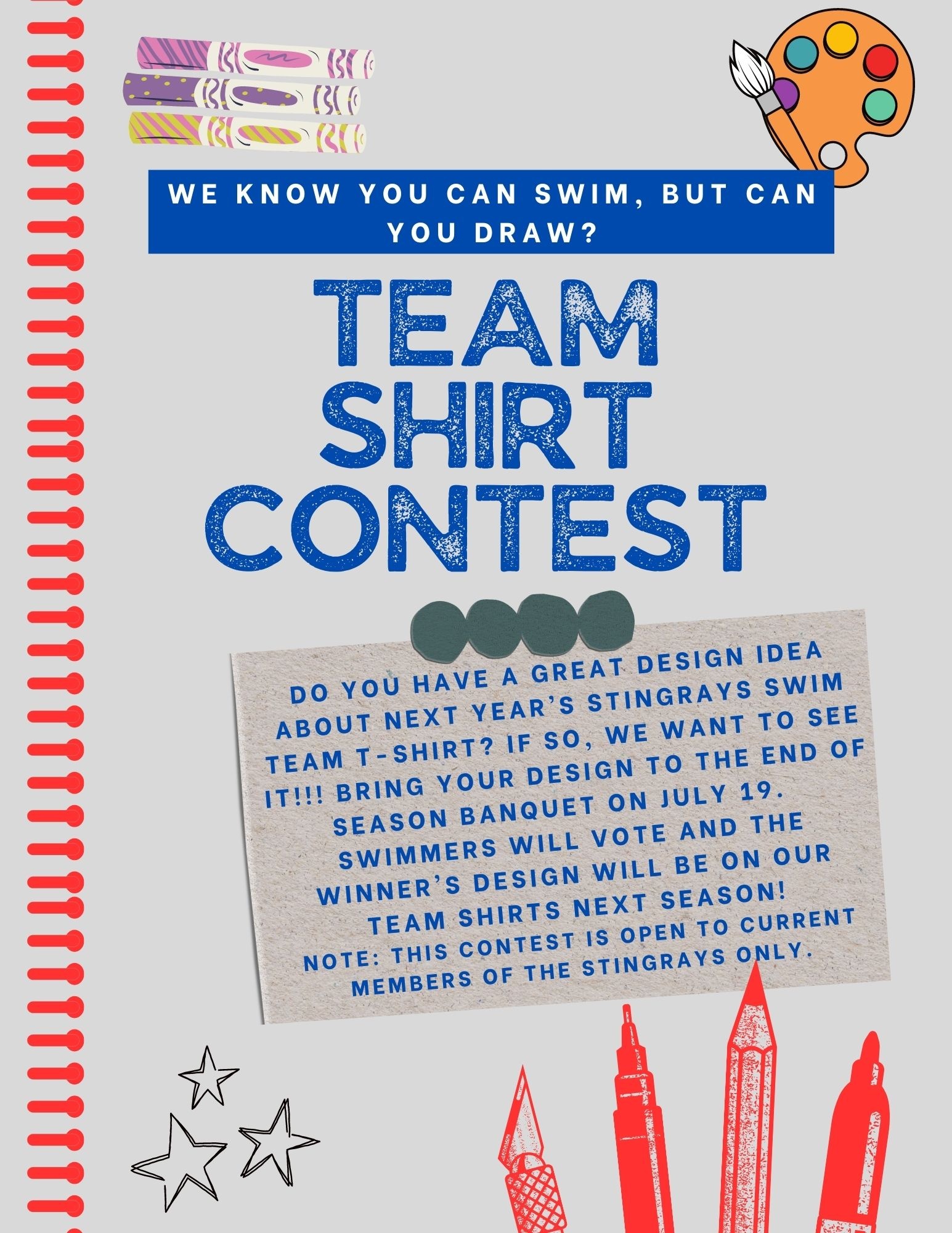 Make-up Meet - Important Reminders - T-shirt contest - Monarch Swimming ...