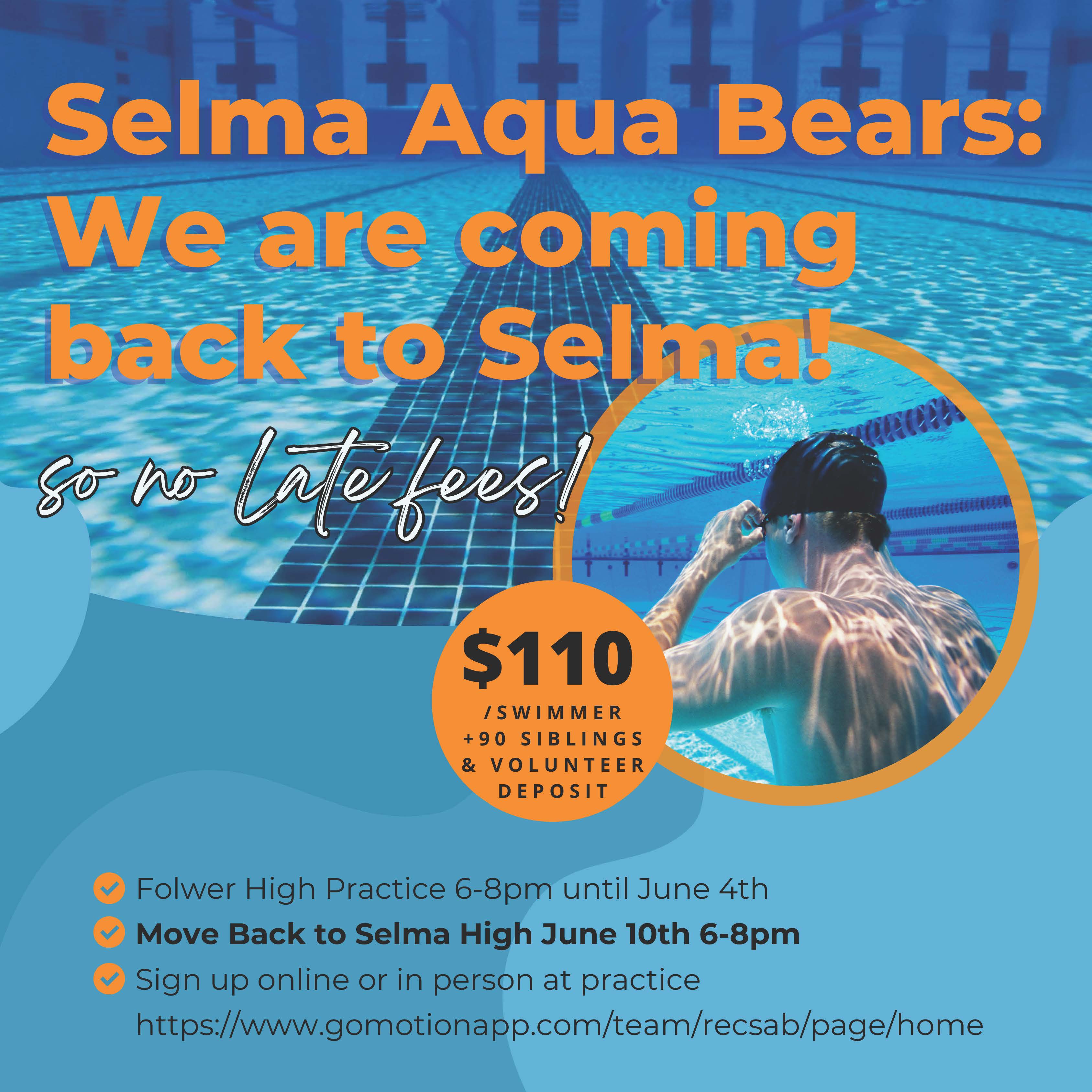 Selma Aqua Bears Home
