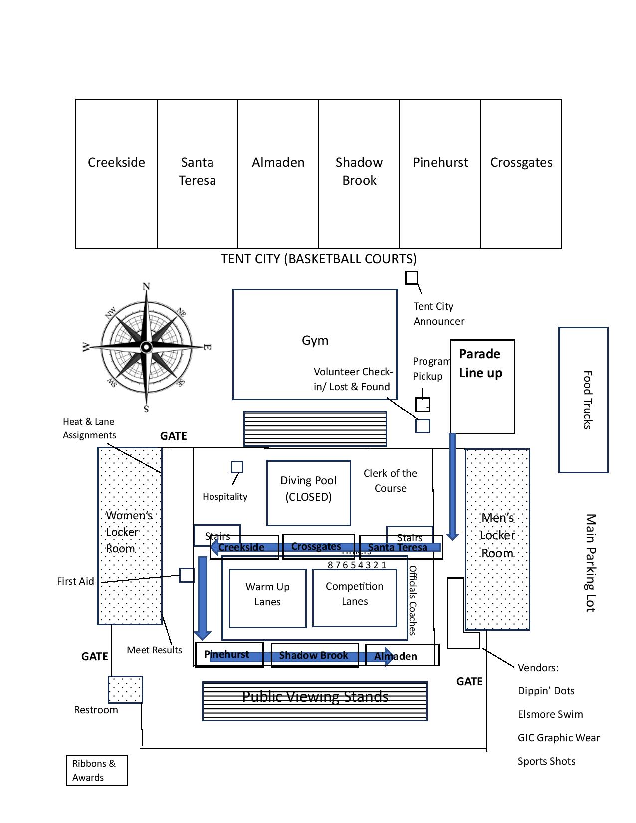 ST Sea Otters Swim Team - Independence High School Map