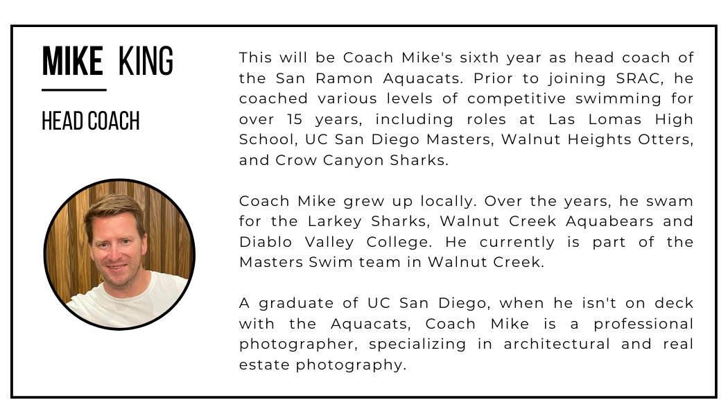 San Ramon Aquacats Swim Team - Coaches
