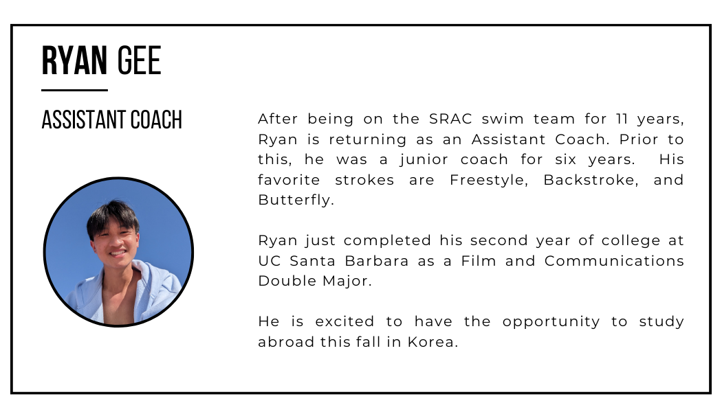 San Ramon Aquacats Swim Team - Coaches