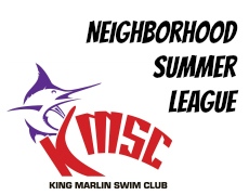 KMSC Summer league - MEET SCHEDULE