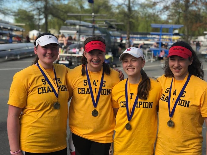 Niskayuna Rowing Dominates the Podium at Annual State Rowing Championships