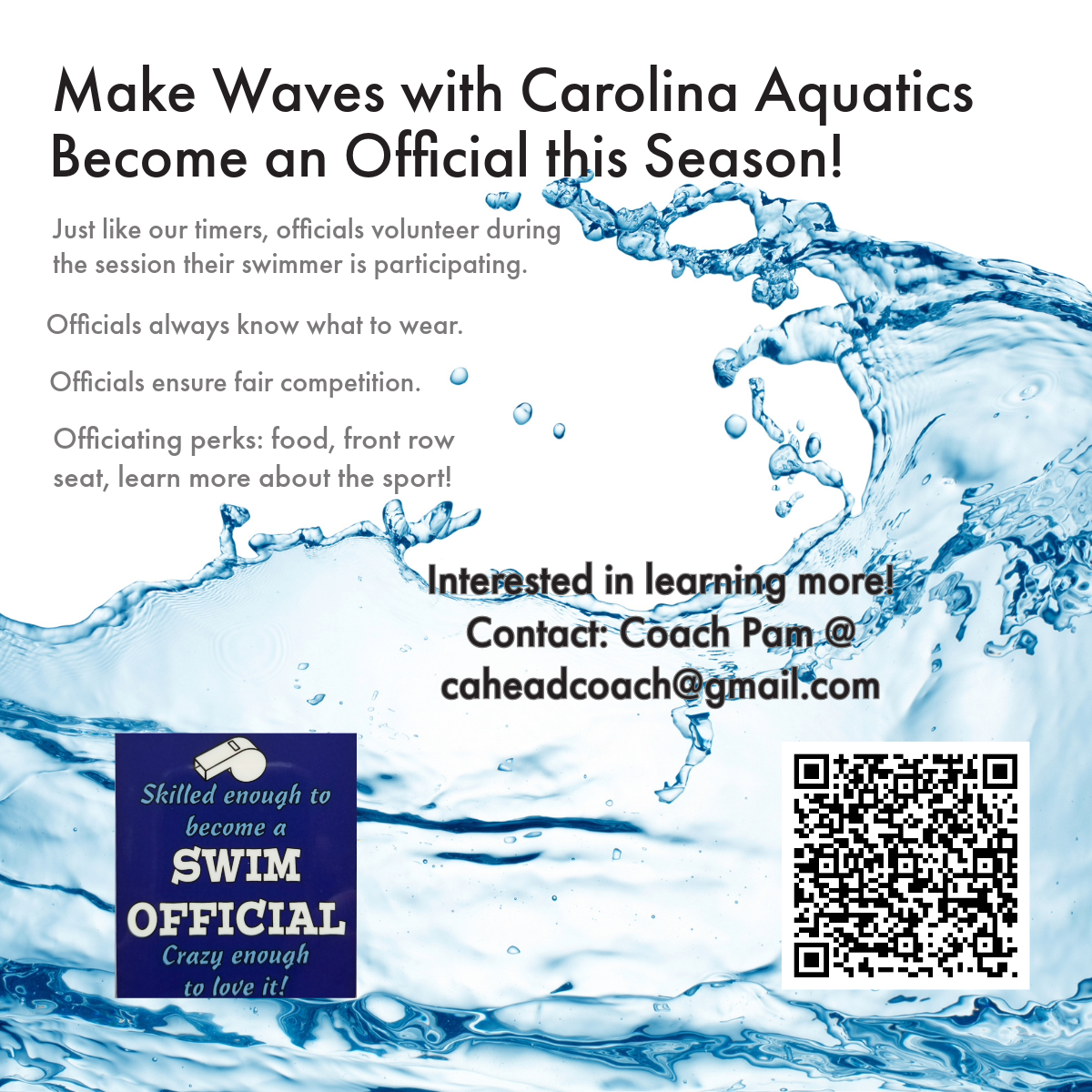 Carolina Aquatics Swim Club Home
