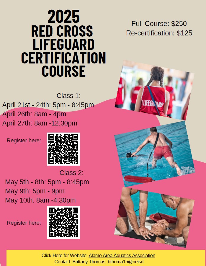 Red Cross Lifeguard Class 2025