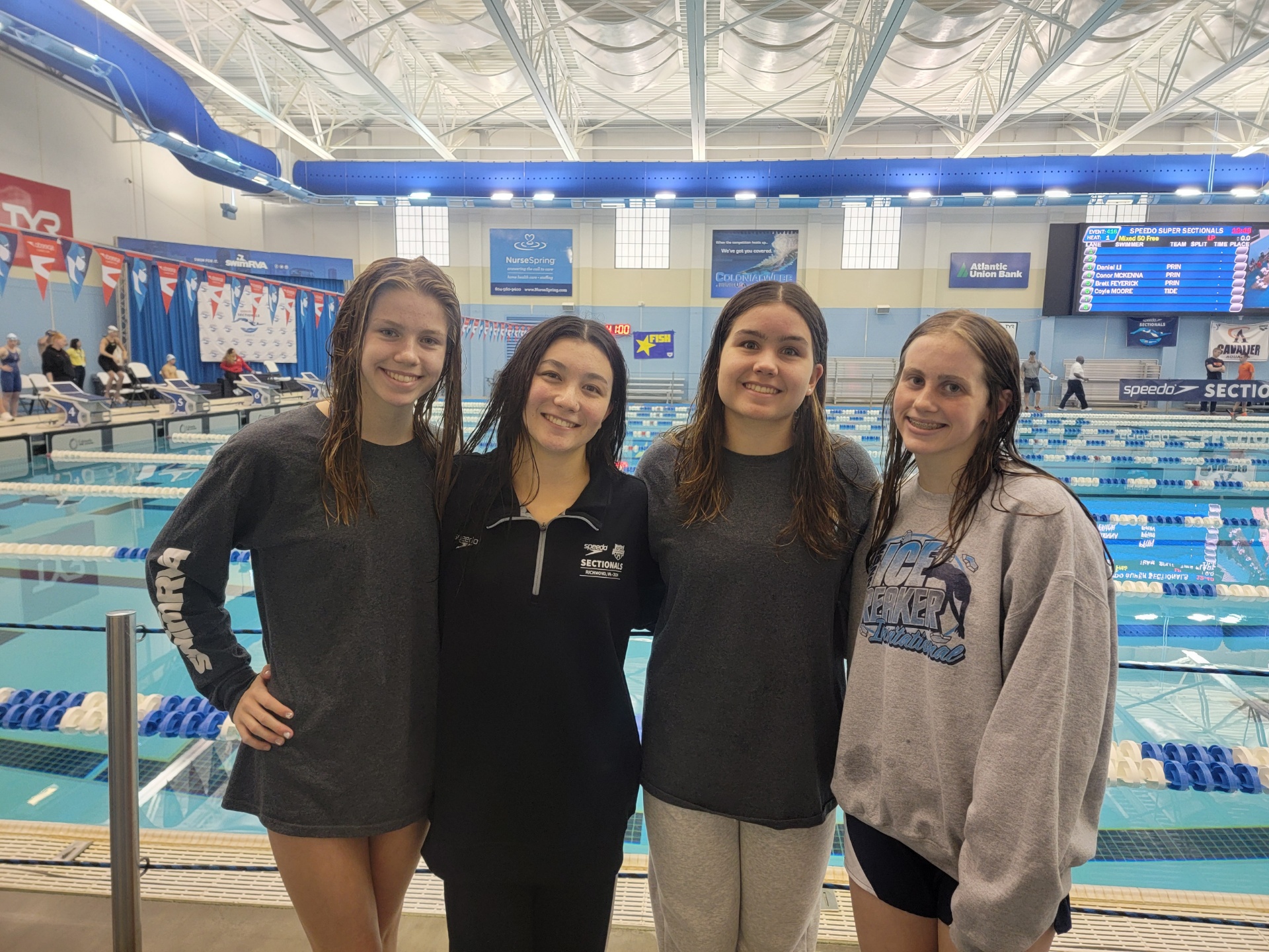 SwimRVA's Record Sized Team Makes Serious Waves at Sectionals!