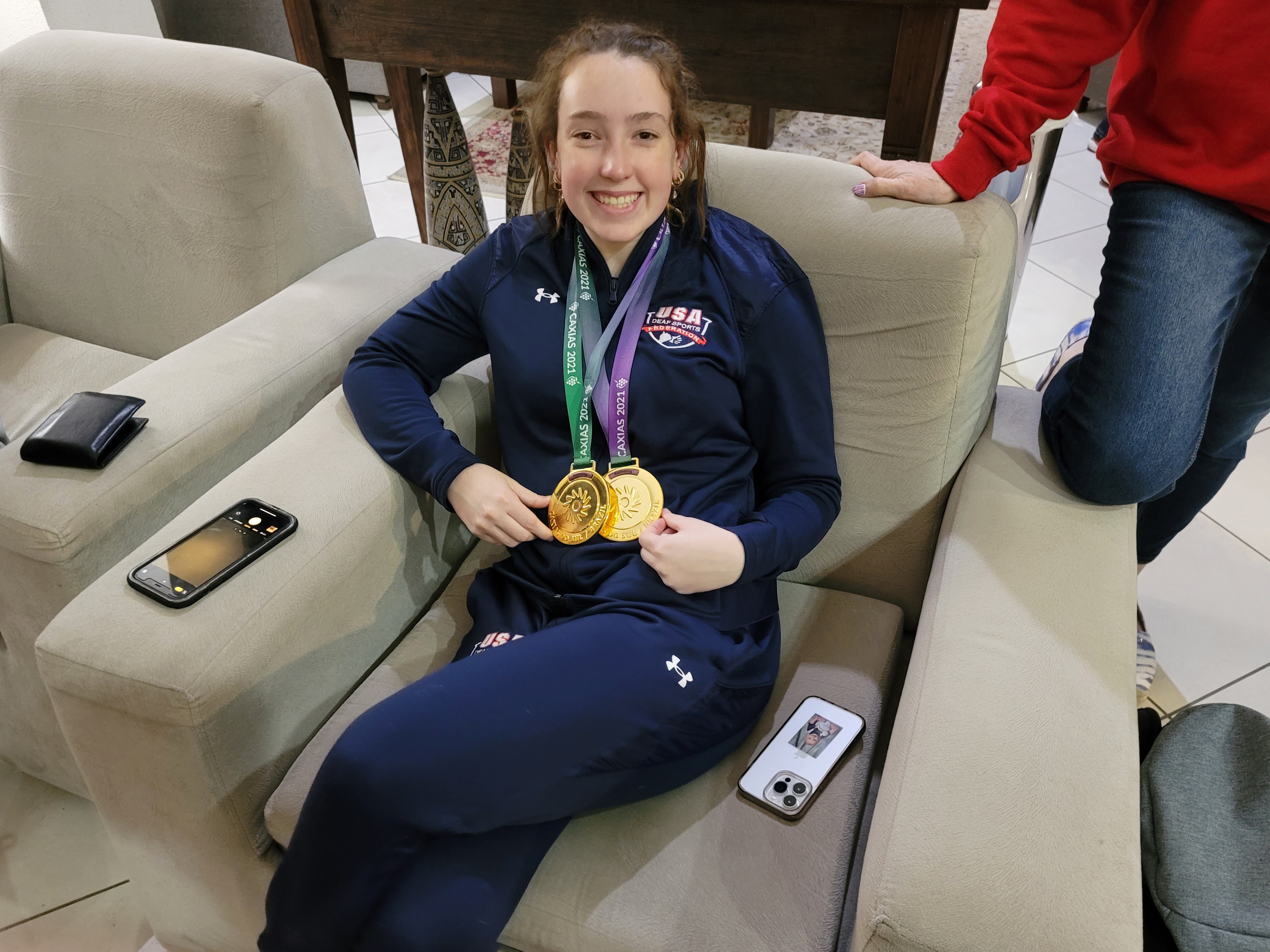 USA Deaf Swimming - Madison Nilan