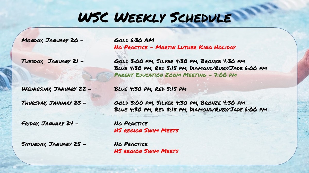 Wasatch Swim Club Home