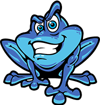 Welles Park Big Blue Frogs Home